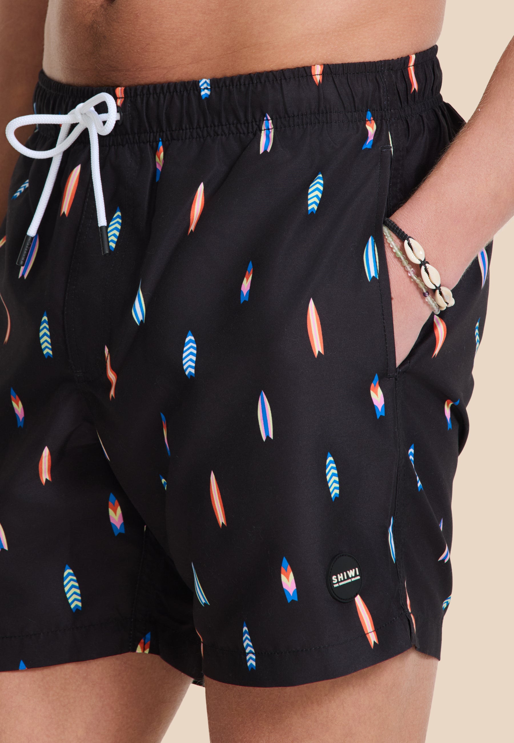 MAC swim shorts surfboards | black